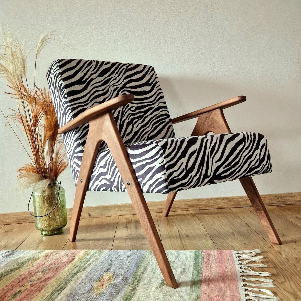 Retro Fotelja Zebra - Retro Design