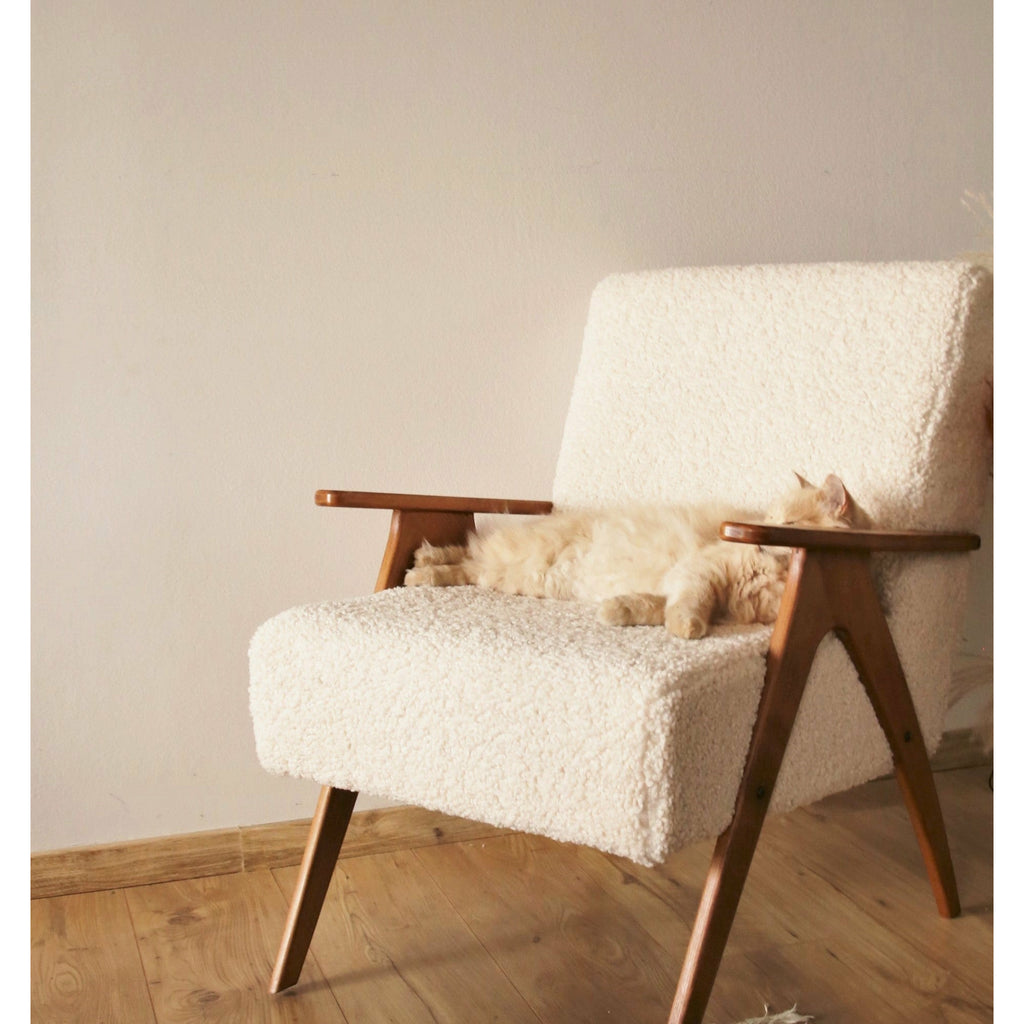 Retro Fotelja Teddy, Mekana Fotelja - Retro Design